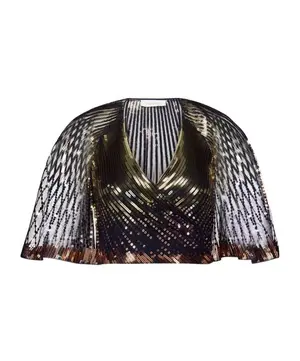 Paco Rabanne V Neck Blouses