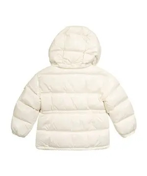 Moncler Quilted Down Jacket With Removable Hood