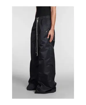 Rick Owens Geth Bela Wide-leg Trousers - Black