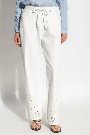 RAG  BONE Rag & Bone Embroidered Drawstring Trousers