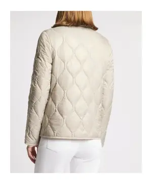 FAY 3-ganci Quilted Technical Fabric Jacket - Light Brown