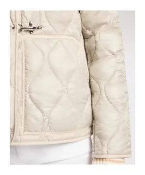FAY 3-ganci Quilted Technical Fabric Jacket - Light Brown