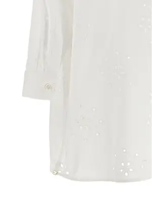 Herno Broderie Anglaise Relaxed Shirt