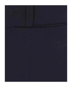 Chloé Belted Wool Bell Bottom Trousers