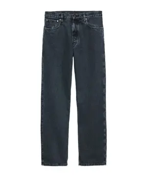 Prada Prada Triangle-Logo Straight-Leg Jeans Black