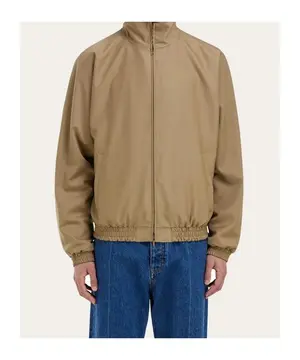 FERRAGAMO Reversible Zip-up Jacket - Walnut
