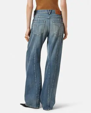 Versace Logo-patch Twisted Jeans
