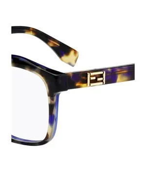 Fendi Logo Detail Eyeglasses - White