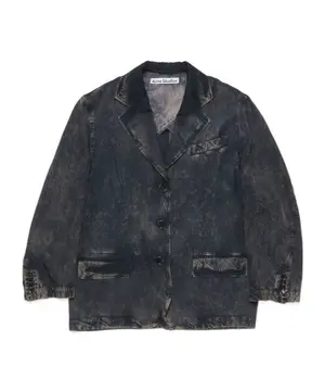 Acne Studios Single-breasted Jacket - Black/beige