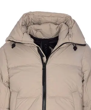 Canada Goose Crofton Quilted Down Jacket With Drawstring Hood
