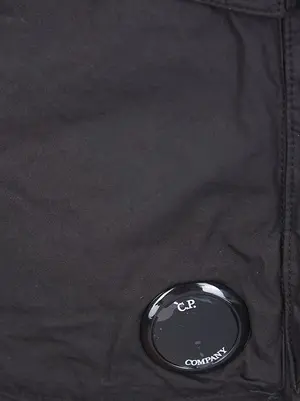 C.P. COMPANY Micro Reps Lens Boxy Shorts - Black