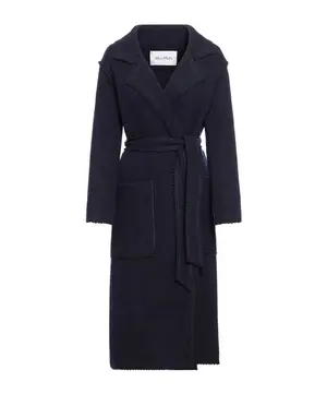 Max Mara Belted Notch-lapel Coat