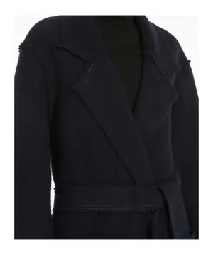 Max Mara Belted Notch-lapel Coat