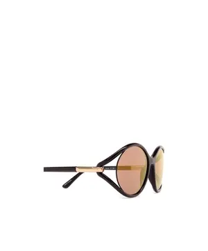 TOM FORD Round Frame Sunglasses