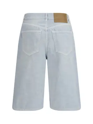 HAIKURE Becky Denim Shorts - Gray