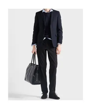 Prada Stretch Poplin Trousers