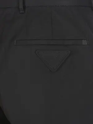 Prada Stretch Poplin Trousers