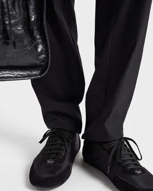 Prada Stretch Poplin Trousers