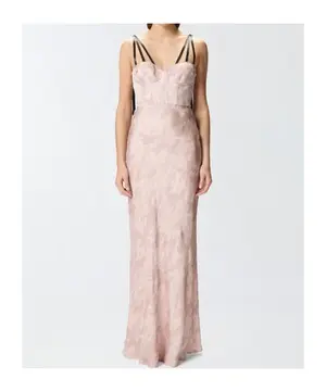 Pinko X Patrick Mcdowell Sleeveless Maxi Dress With Graphic Print