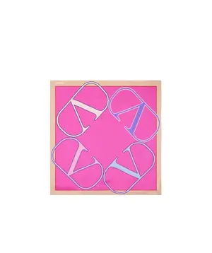 Valentino Garavani Logo Scarf - Pink