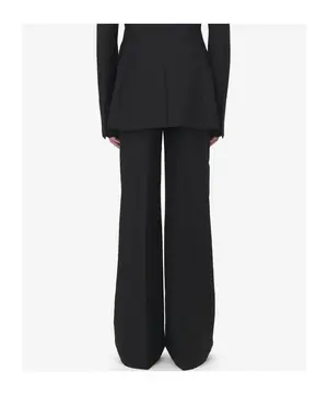 Alexander McQueen Low-rise Tailored Trousers - Black