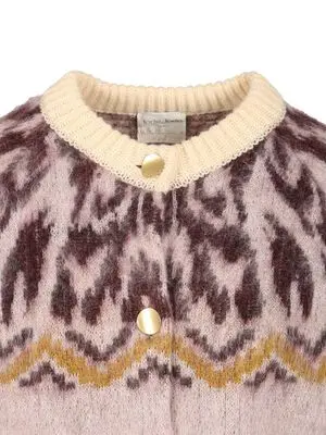 FORTE_FORTE Jacquard Cardigan