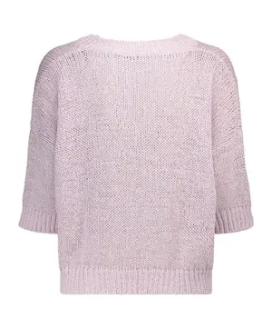 ROBERTO COLLINA V-neck Knit Top