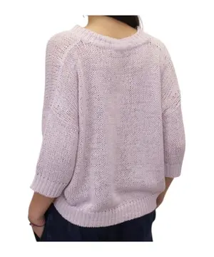 ROBERTO COLLINA V-neck Knit Top