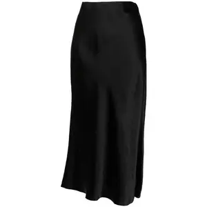 Vince Side Slit Midi Skirt - No