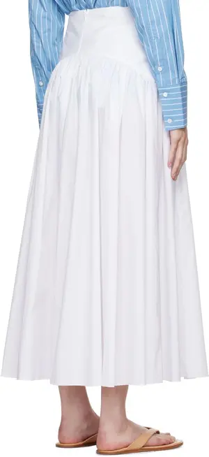 Staud Procida Skirt - White