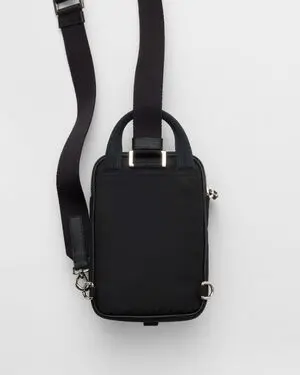 Prada Re-nylon And Saffiano Leather Smartphone Case