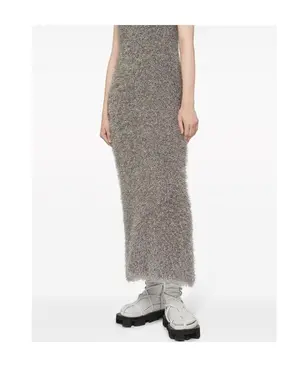 JIL SANDER Glitter-embellished Sleeveless Maxi Dress