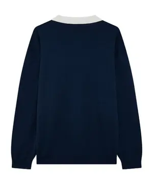 AUTRY Contrast Collar Knitted Sweater
