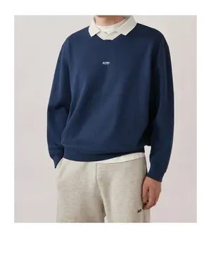 AUTRY Contrast Collar Knitted Sweater