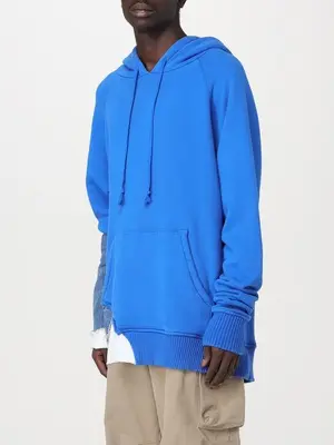 GREG LAUREN Fragment Panelled Hoodie