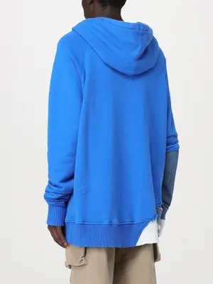 GREG LAUREN Fragment Panelled Hoodie