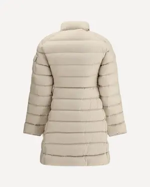 Moncler Igresse Mid-length Padded Jacket - Light Beige