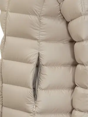 Moncler Igresse Mid-length Padded Jacket - Light Beige