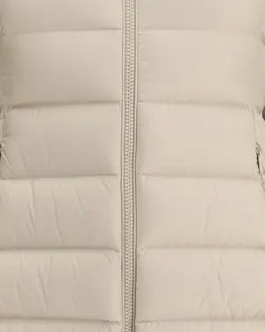 Moncler Igresse Mid-length Padded Jacket - Light Beige