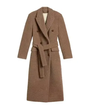 GOLDEN GOOSE Golden Goose Deluxe Brand Double Breasted Belted Coat No
