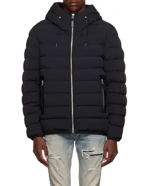 Mackage Matte Padded Down Jacket With Hood