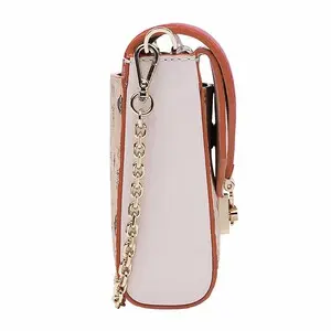 Mcm Logo Flip Shoulder Bag