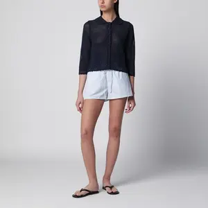 DUNST Crochet Pocket Cardigan - No