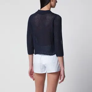 DUNST Crochet Pocket Cardigan - No