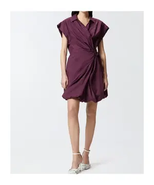 Pinko Ruched Mini Dress