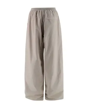 Balenciaga Wide Leg Logo Embroidered Pants