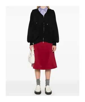 Pinko Zip-up Drawstring Hoodie