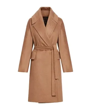 Max Mara Belted Long-sleeved Coat - No