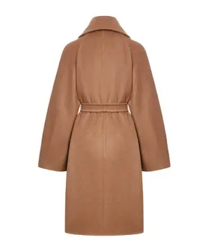 Max Mara Belted Long-sleeved Coat - No