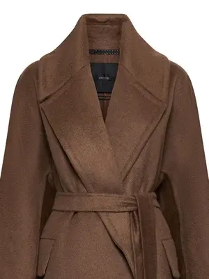 Max Mara Belted Long-sleeved Coat - No